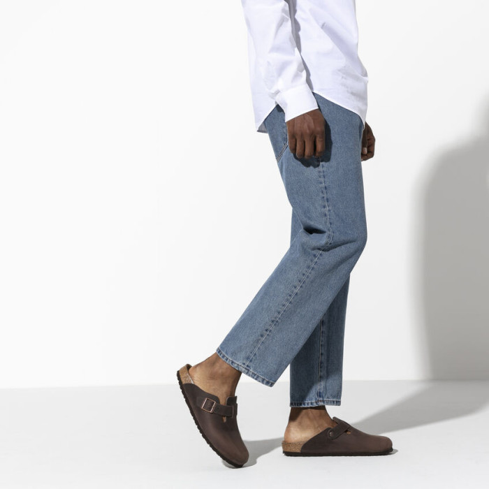 Birkenstock Boston Oiled Habana - Calzata Normale